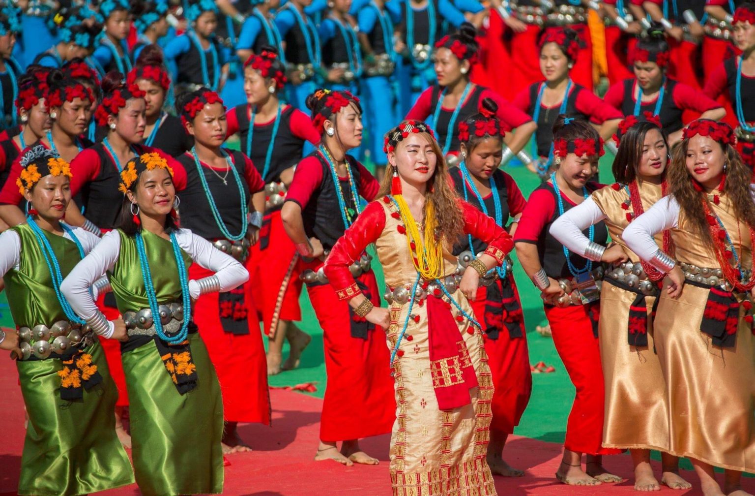 A Montage of the Traditional Attires of the Tribes of Arunachal Pradesh