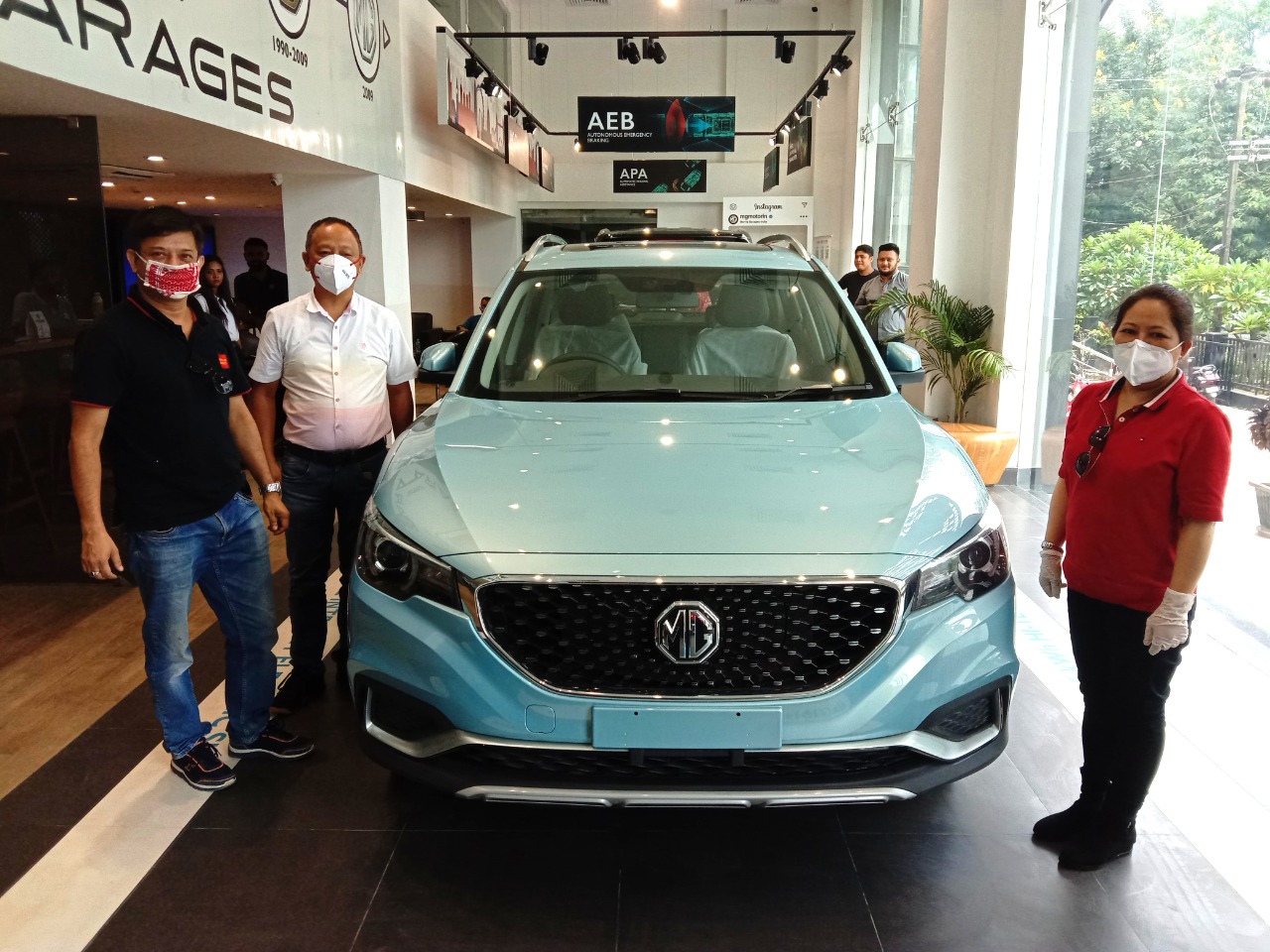 MG Launches its latest model ZS EV 2021 in Guwahati - Discover East ...