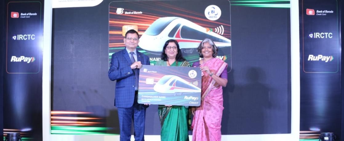 BoB and IRCTC launch the IRCTC BoB RuPay Contactless Credit Card