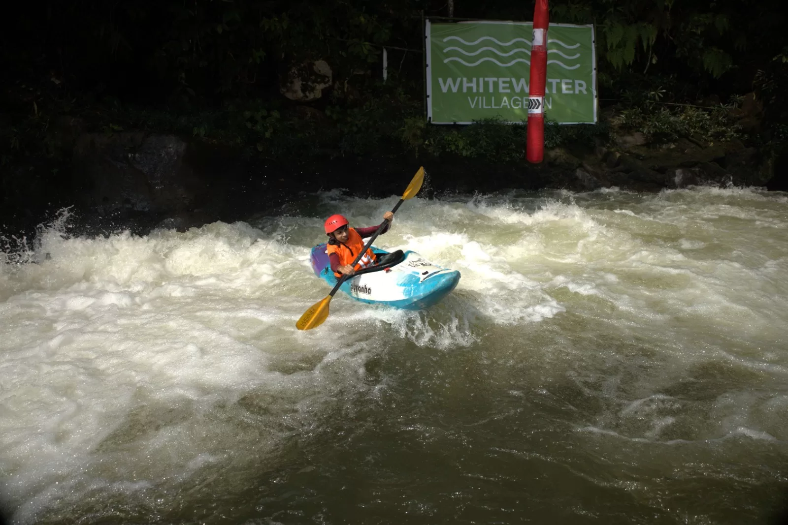 6th Megha Kayak Festival Flags Off in Shillong Whitewater Village